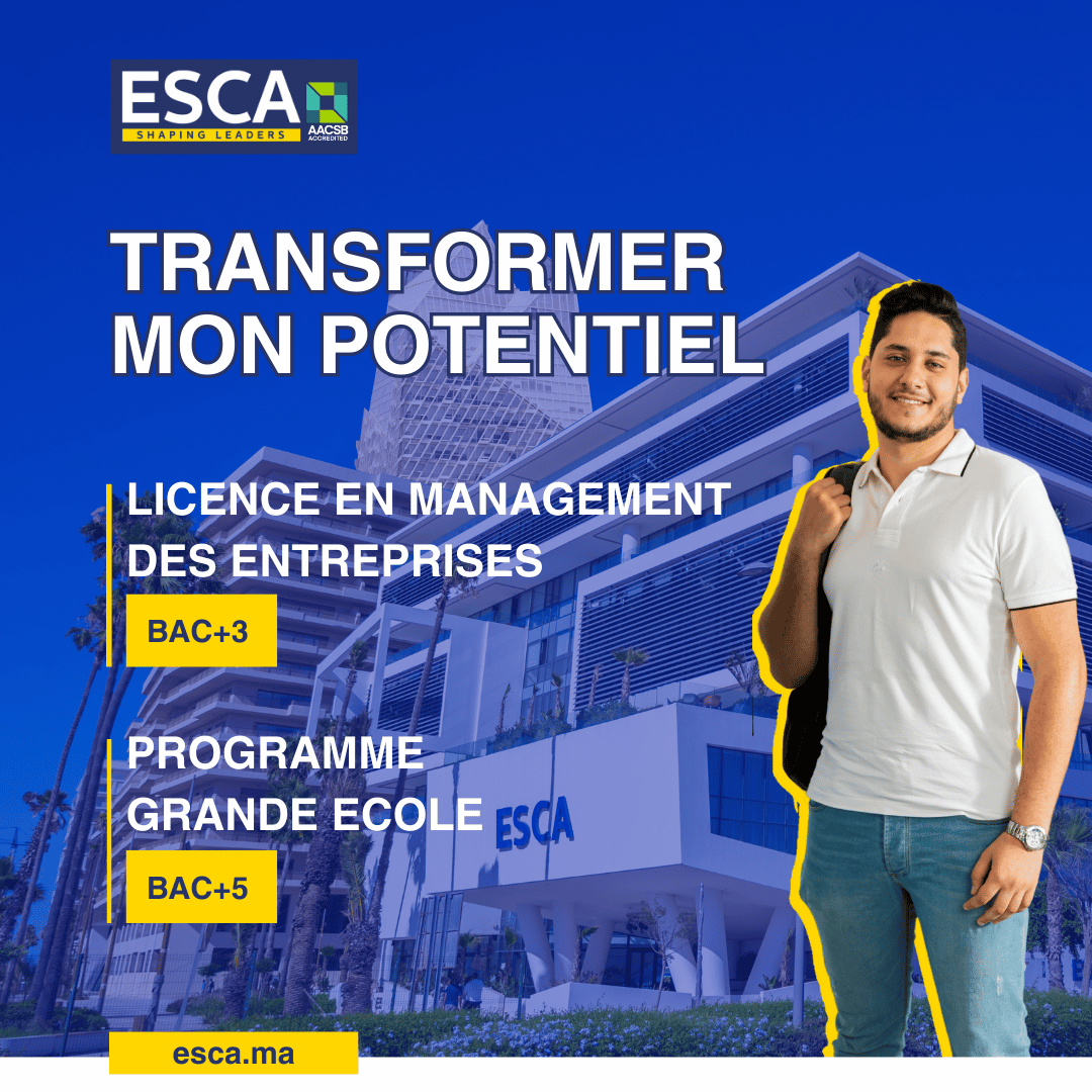 Frais de Scolarité | ESCA Ecole de Management